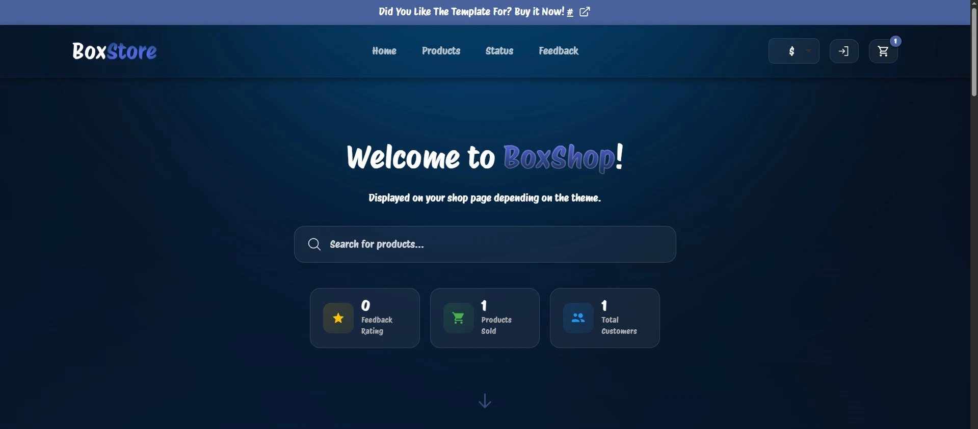 SellAuth | BoxShop Theme - Theme | Best SellAuth Templates
